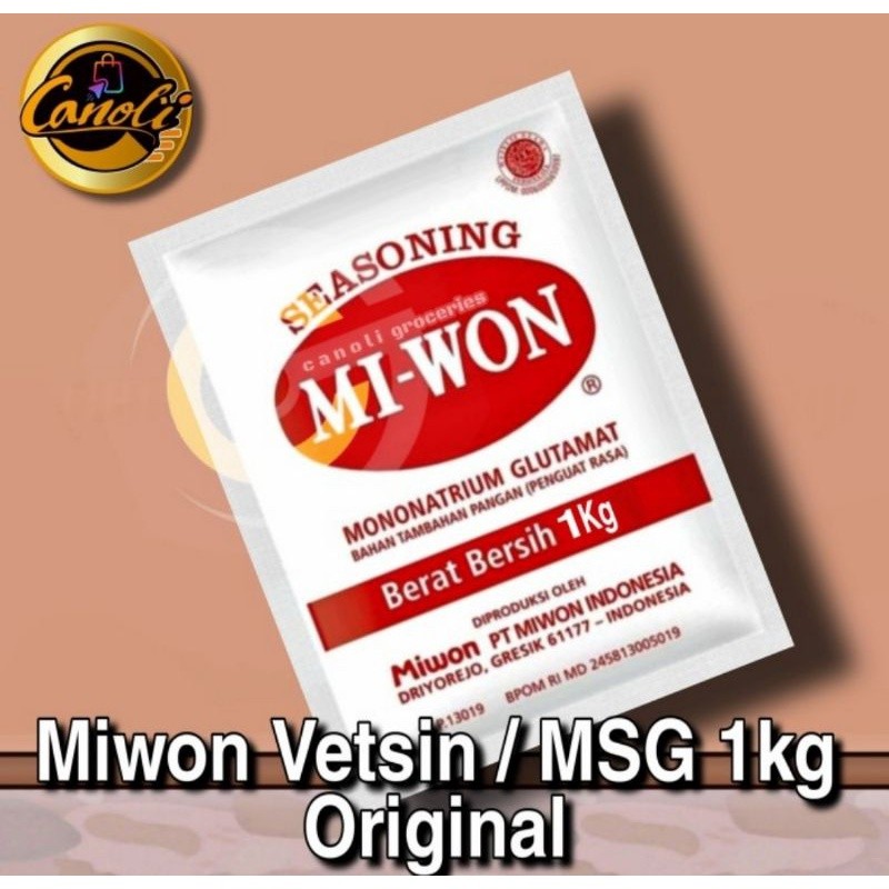Jual RATU miwon 1 kg Repack / msg / micin / vetsin / penyedap rasa ...