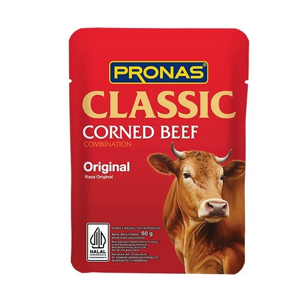 Jual PRONAS CORNED BEEF 50 GR | Shopee Indonesia