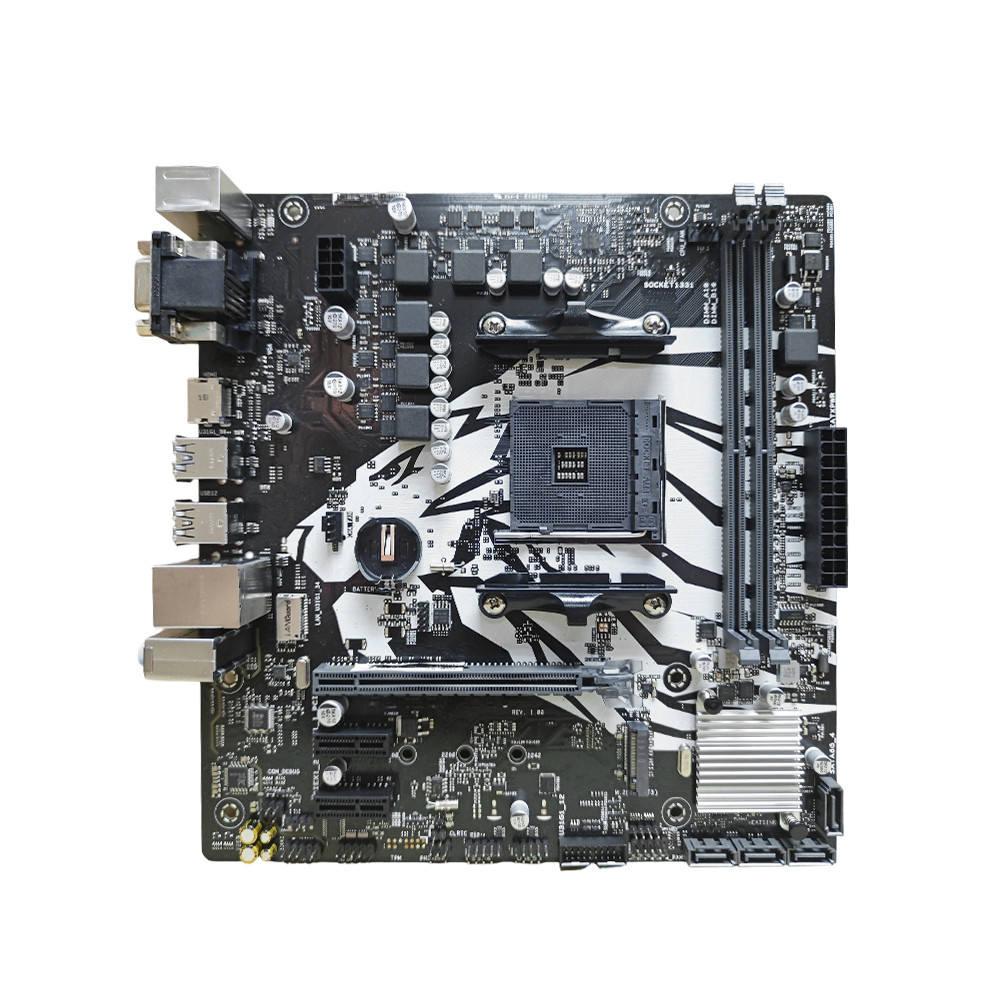 Jual B450M-D3V Amd B450 Micro Atx Am4 Motherboard Support Ryzen 5/3/7 ...