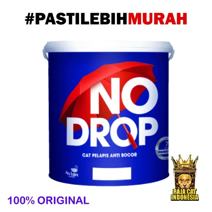 Jual Cat Tembok Anti Bocor Kedap Air Avian No Drop Semua Warna 4 Kg Galon Gratisongkir | Shopee ...