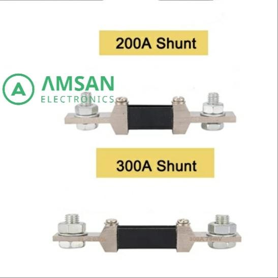 Jual R-Shunt 50A 100A 200A 300A Current Shunt Resistor FL-2 75mV ...