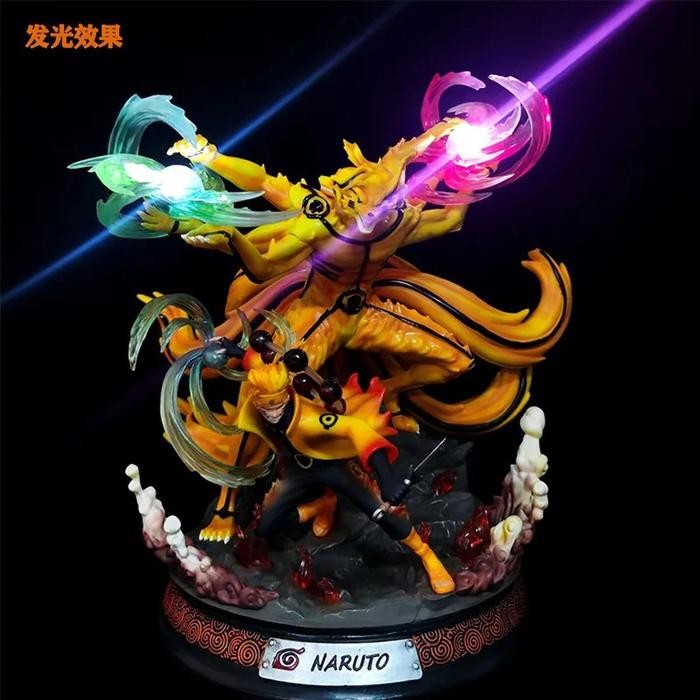Jual Action Figure Uzumaki Naruto Kurama Mode Sage Biju Jinchuriki ...