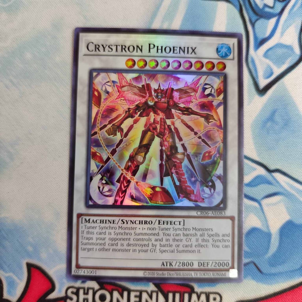 Jual yugioh AE crystron phoenix CR06-AE083 SR original | Shopee Indonesia