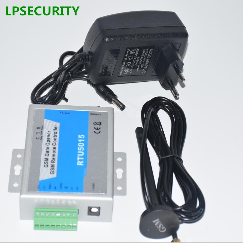Jual NWK LPSECURITY smart GSM module gate door opener Operator Remote ...