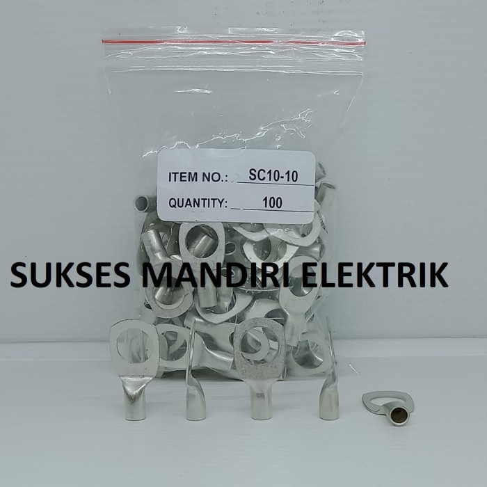 Jual Kabel Skun SC / Skun Kabel SC 10-10 / Cable Lug / Scun Cable 10-10mm | Shopee Indonesia