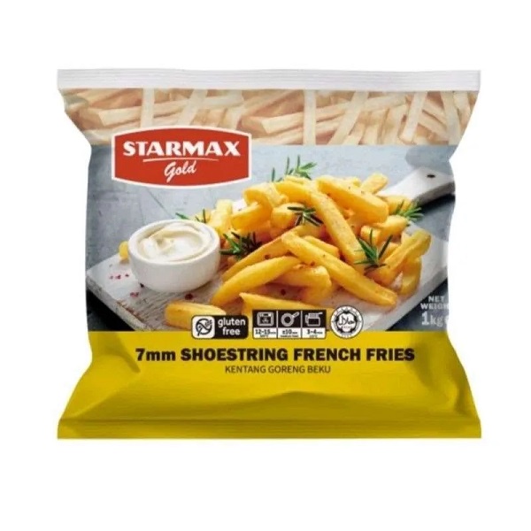 Jual STARMAX GOLD FRENCH FRIES SHOESTRING 1 KG | Shopee Indonesia