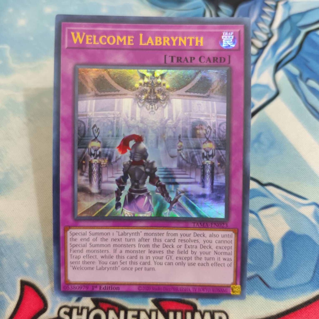 Jual yugioh welcome labrynth TAMA ultra rare original | Shopee Indonesia