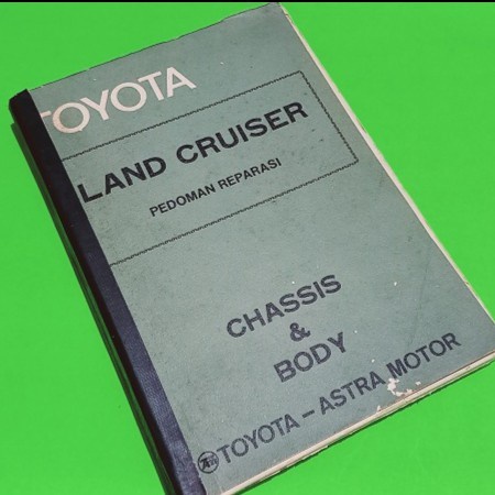 Jual (TVI) Buku Service Repair Manual Book Pedoman Reparasi Toyota Land ...