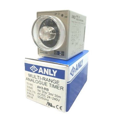 Jual AH3-RB AC/DC 24-24OV - MULTI RANGE ANALOG TIMER 3s/30s/3m/30m - ANLY | Shopee Indonesia