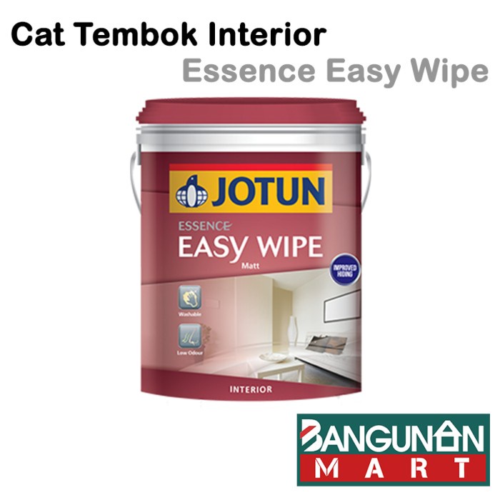 Jual Cat Tembok Interior Jotun Essence Easy Wipe Pail 18 Liter | Shopee ...
