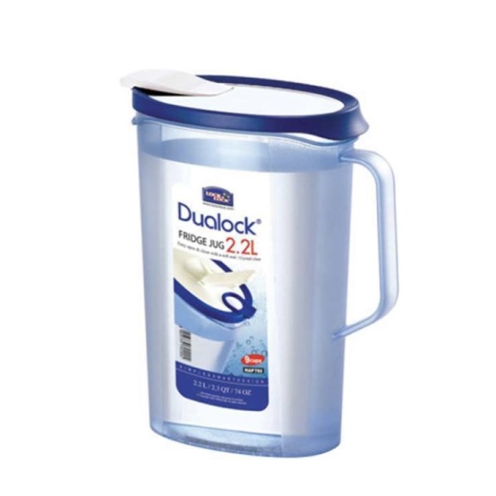Jual Lock & N Lock Dualock Fridge Water Jug Bottle Pitcher Wadah Botol ...