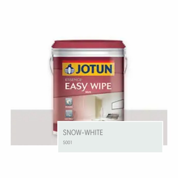Jual Jotun Easy Wipe Interior 18L - 5001 Snow White | Shopee Indonesia