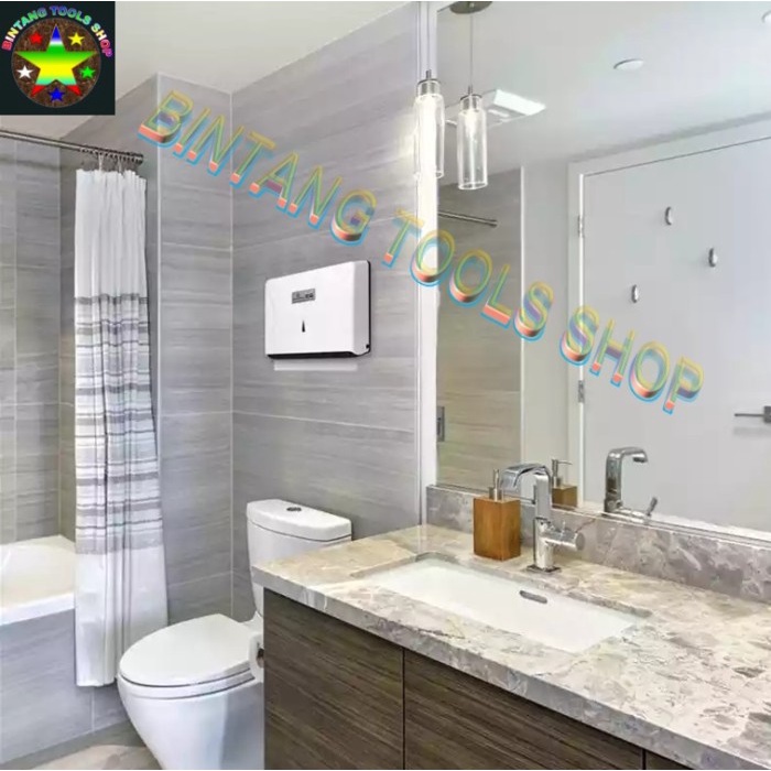 Jual TEMPAT TISSEU HAND TOWEL DISPENSER TISU HOTEL KAMAR MANDI TOILET ...