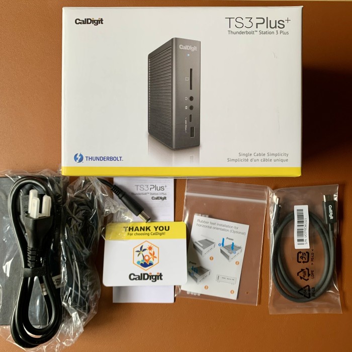 Jual FAYOLA CALDIGIT TS3 PLUS TS3+ THUNDERBOLT 3 DOCK DOCKING STATION ...