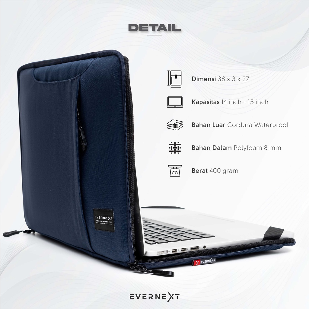 Jual NEW Tas Laptop 14 - 15 Inch Waterproof Jinjing Huxley Multifungsi ...