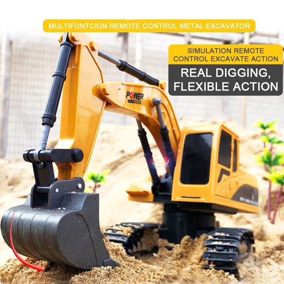 Jual BOCHENG TOYS Mainan Excavator Sand Digger with Remote Control - WJ ...