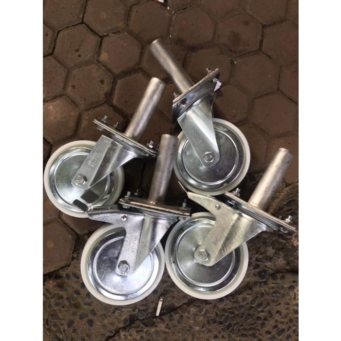 Jual NEW RODA STEGER Scaffolding NYLON / fiber uk.6 in 1 set (4bh ...