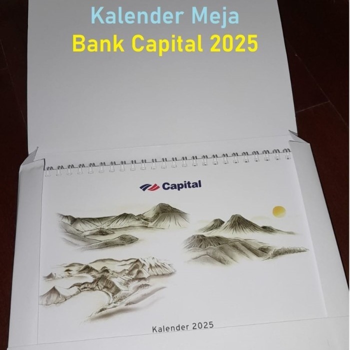 Jual Kalender Meja, Sobek, Bank of China, Capital, BCA Kode 1479 ...