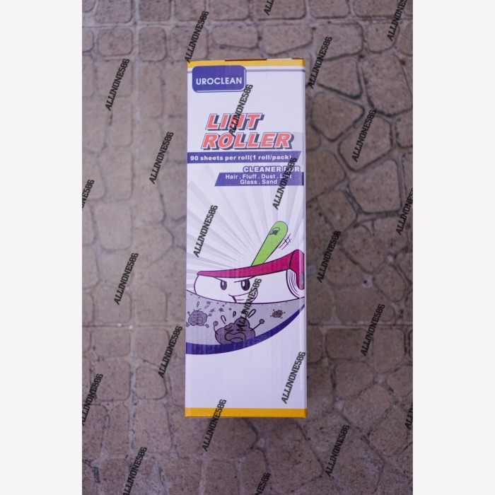 Jual Esj - Lint Roller Refill - Uroclean 90 Sheet/Roll(2 Roll/Pack ...