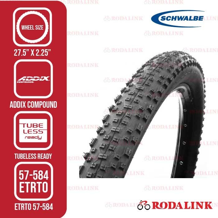 Jual Schwalbe Ban Sepeda Racing Ralph 27.5 x 2.25 Addix | Ban Sepeda ...