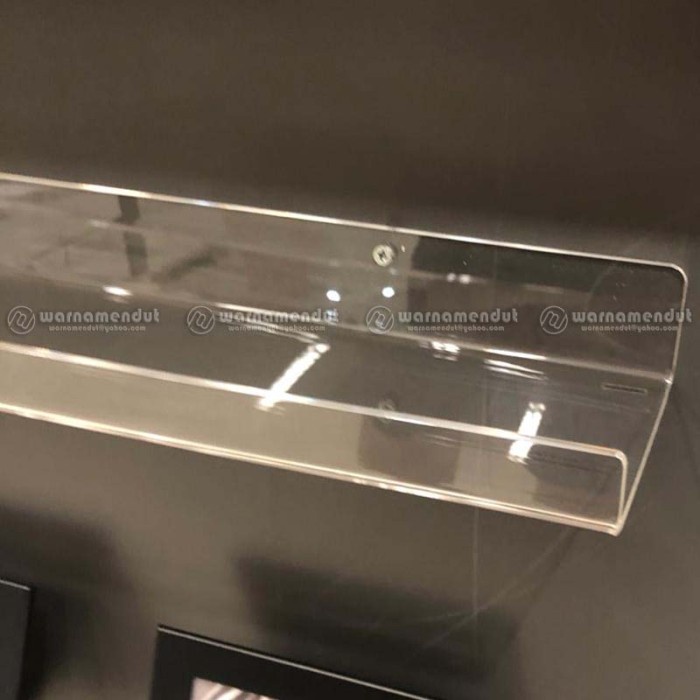 Jual Wmo Ik6342 Mello Ambalan Rak Dinding Transparan 60Cm Plastik ...