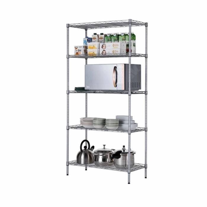 Jual Krisbow Rack Besi Serbaguna 5 Tingkat - Hardware | Shopee Indonesia