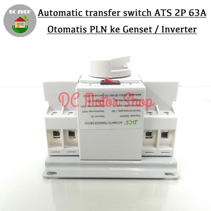 Jual Paling Laris Automatic Transfer Switch Ats 2P 63A Otomatis Pln Ke ...