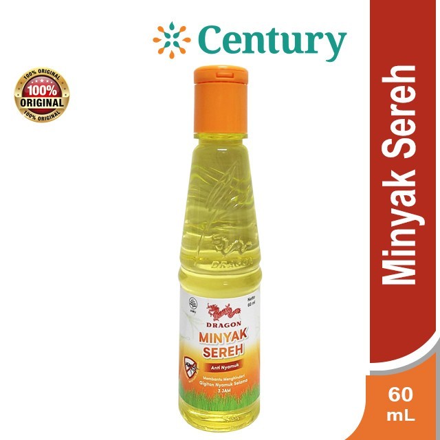 Jual MINYAK SEREH WANGI CAP DRAGON 60 ML / TULAN OTOT & SENDI / MINYAK ...
