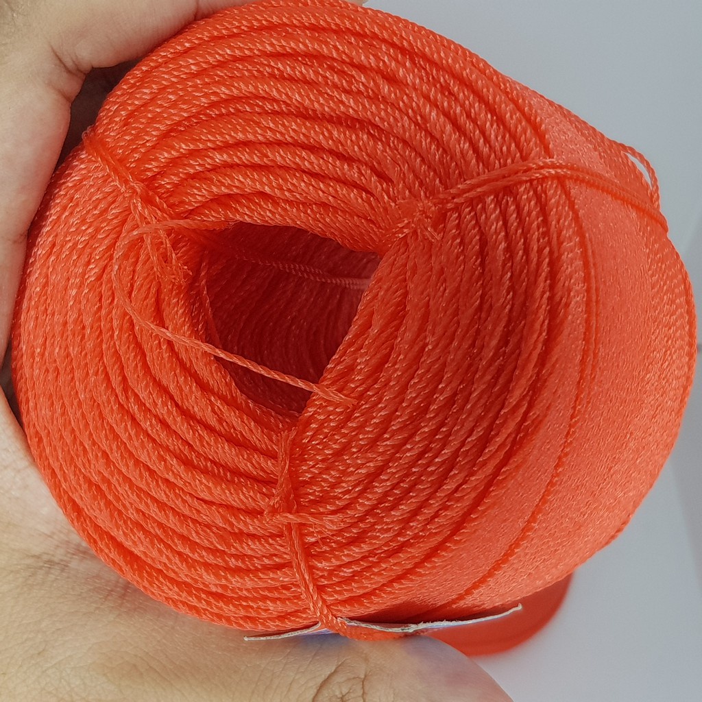 Jual Diskon Tali Tambang Plastik Tebal 1 mm Kuat Untuk Layangan Besar ...