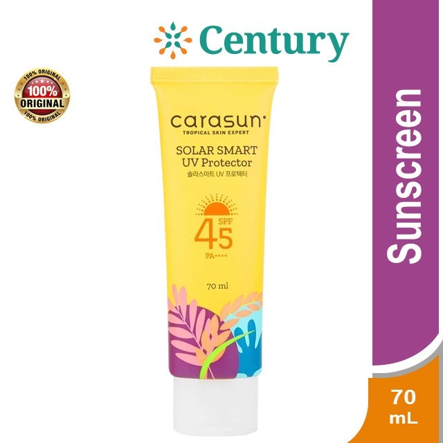 Jual CARASUN SOLAR SMART UV PROTECTOR SPF 45 70ML / PERAWATAN KULIT ...