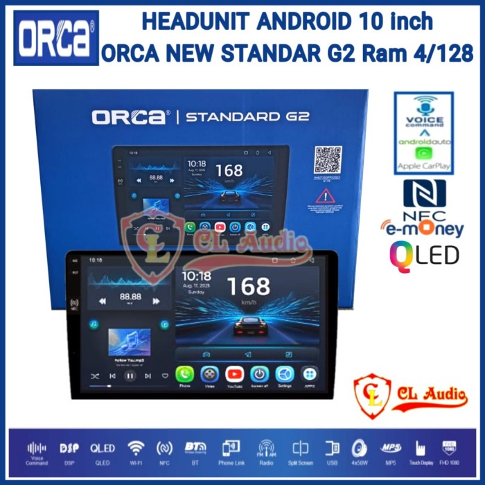 Jual Populer Head Unit Android Orca 10 Inch Oem Toyota Raize/Daihatsu ...
