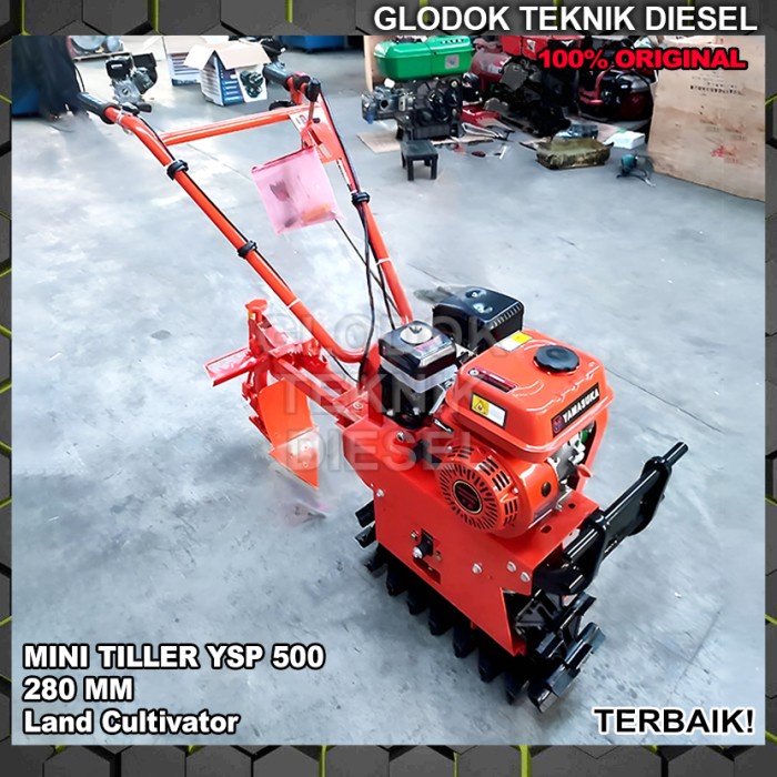 Jual Mesin Bajak Sawah Mini Tiller Ysp-500 Single Track Wheel Yamasuka ...