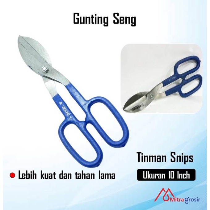 Jual Gunting Seng / Gunting Baja Ringan / Gunting Besi Kawat 8 inch ...