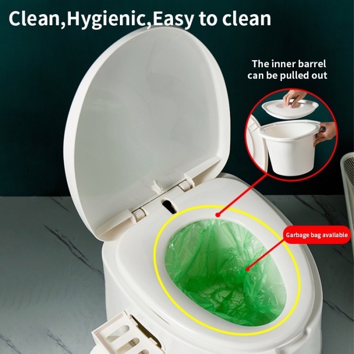 Jual WC Duduk Portable Pispot Kursi Toilet Duduk Toilet Kursi Pispot ...