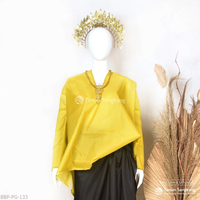 Jual OBRAL Baju Bodo Adat Bugis Makassar Dewasa Polos Original Tokko ...