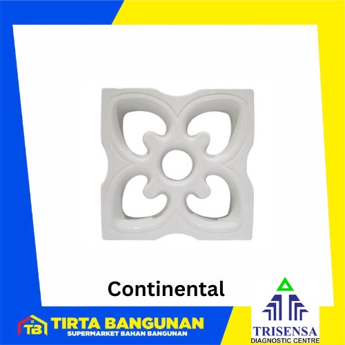 Jual JJyoi- ROSTER KERAMIK TRISENSA 20X20 RO7B CONTINENTAL PUTIH ...