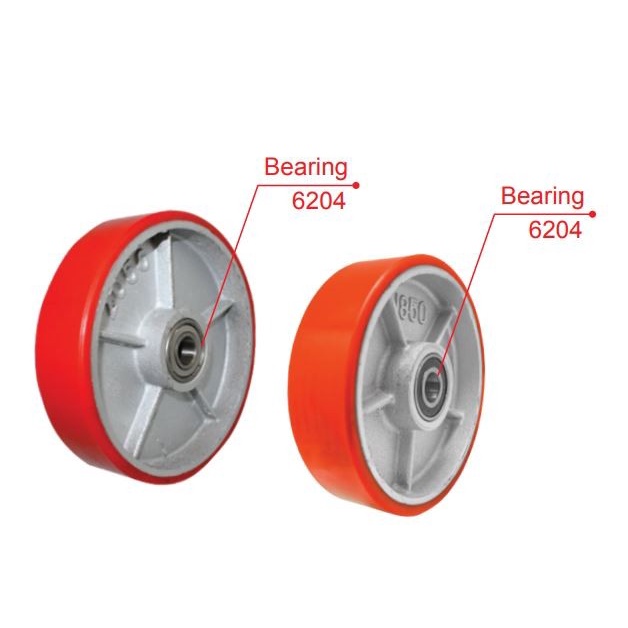 Jual Roda Hand Pallet PU 8" 200 X 50 MM & PU 7" 180 X 50 MM | Shopee ...