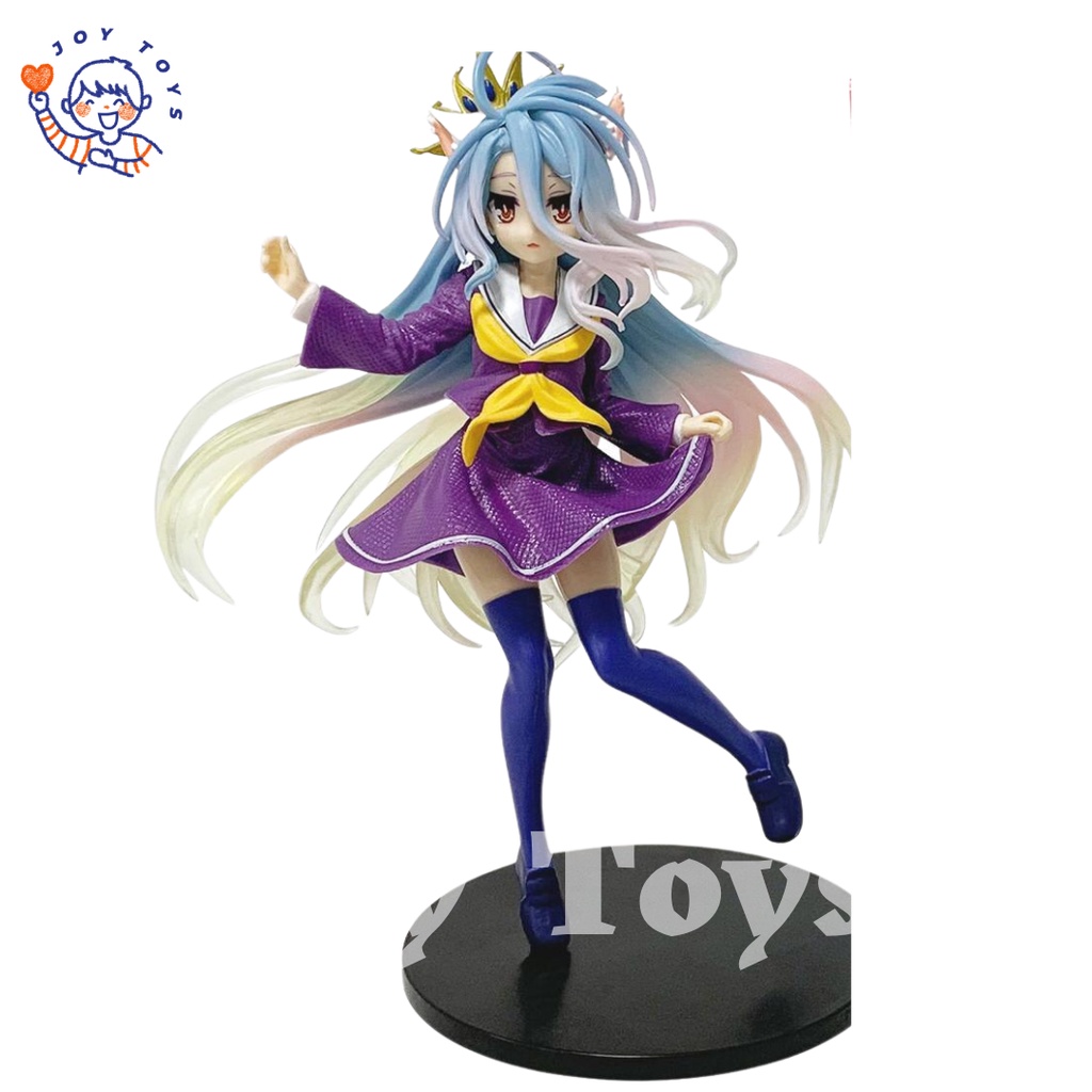 Jual SHIRO 18CM 1 PCS 130 NO GAME NO LIFE ANIME ACTION FIGURE TOYS ...