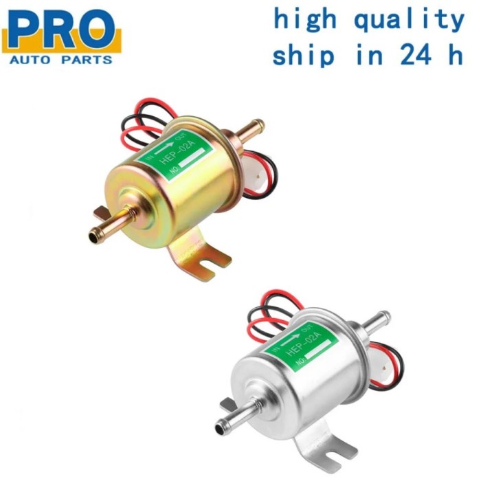 Jual HEP02A Universal 12V Electric Fuel Pump Low Pressure Bolt Fixing ...