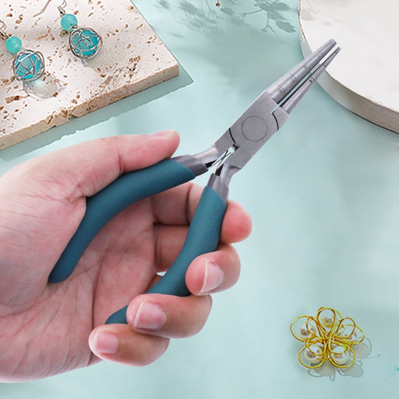 Jual Round Nose Loop Plier 2-8mm Loops Precision Wire Looping Plier Non ...