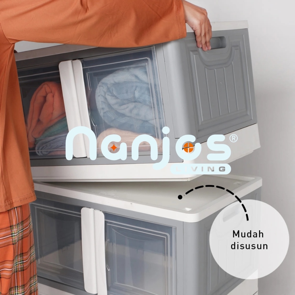 Jual Harga Miring Olymplast Folding Storage / Box Kotak Kontainer Penyimpanan Lipatlipat ...