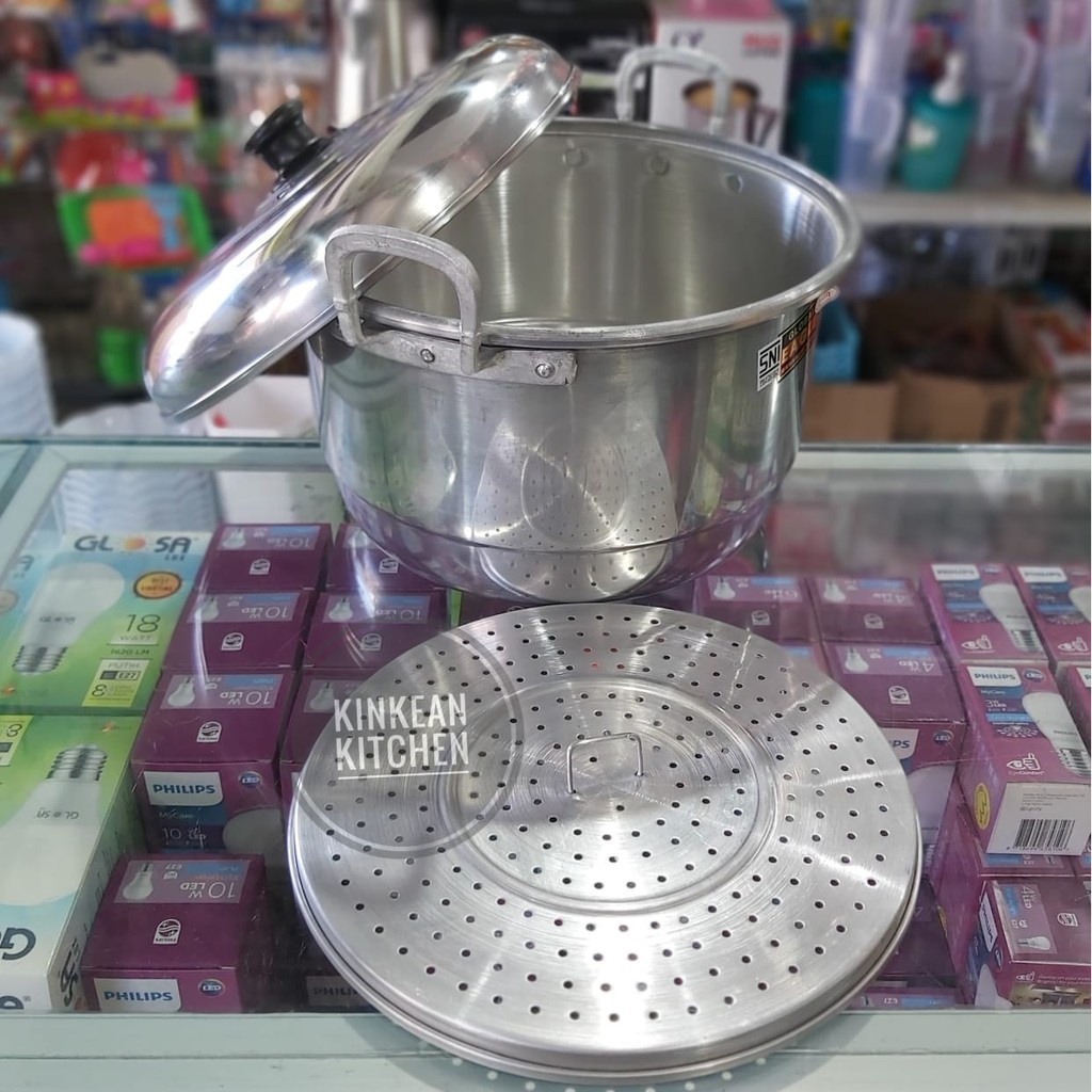 Jual HJE Panci Langseng Kukus / Dandang / Steamer merk PARAMOUNT atau ...