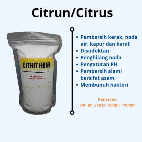 Jual Citrun / Citrus / Sitrus / Citrit Pembersih Serbaguna 250gr ...