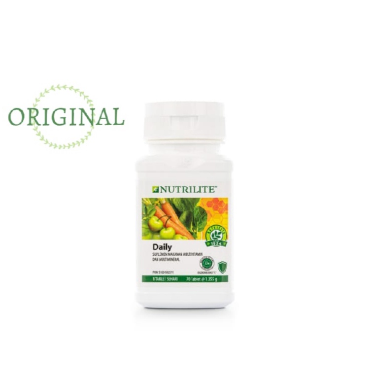 Jual Nutrilite Daily Original 70 tablets Amway original exp 2027 produk nutrilite original 100% ...