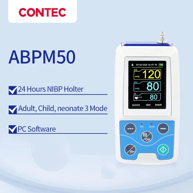 Jual VID ABPM50 Ambulatory Blood Pressure Monitor 24 Hours Holter with ...