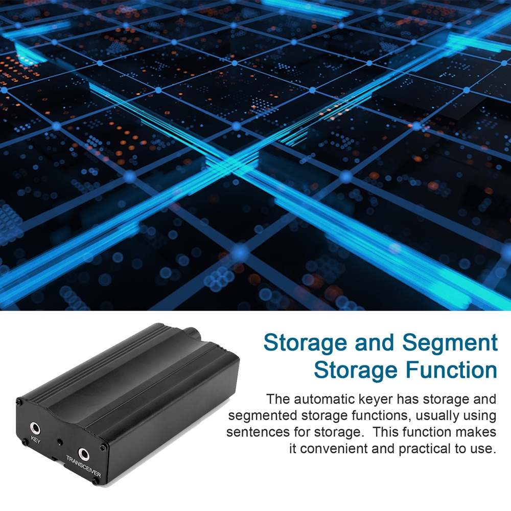 Jual MX-K2 CW Keyer Automatic Memory Keys Controller Morse Code Auto Keyer For Ham Radio ...