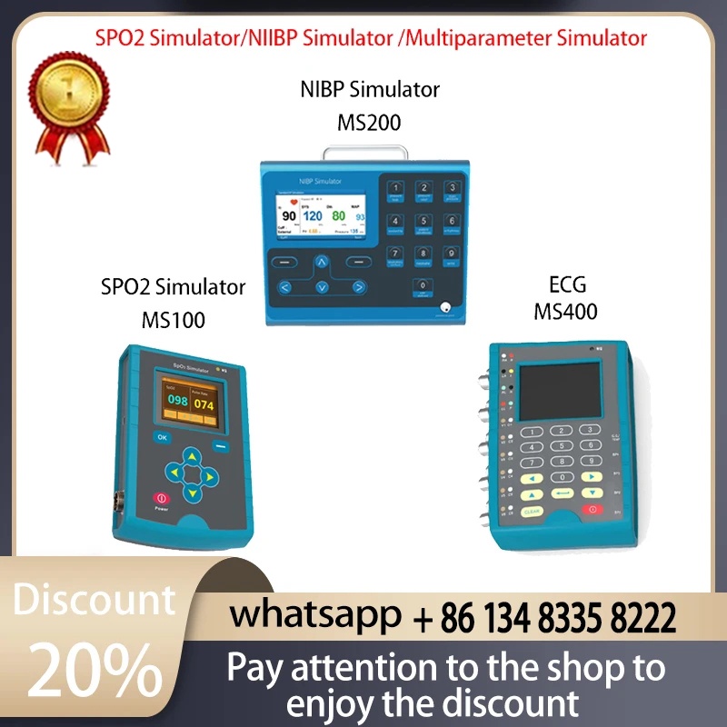 Jual SFC MS100 MS200 MS400 SPO2 PR NIBP ECG IBP TEMP Simulator ...