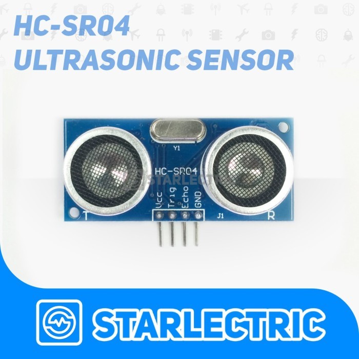 Jual \/ HC-SR04 Sensor Ultrasonik / Ultrasonic PING | Shopee Indonesia