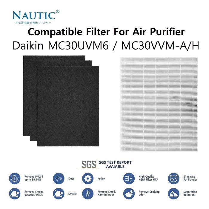 Jual DUST COLLECTION FILTER BAFP001AE/HEPA FILTER AIR PURIFIER DAIKIN ...