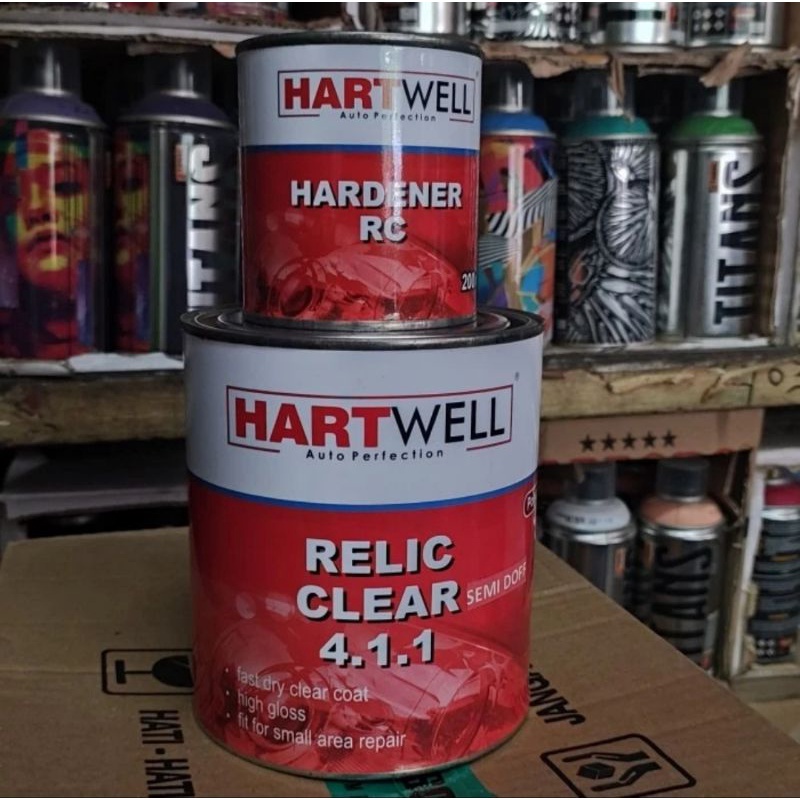 Jual Clear Relic Hartwell Semi Doff 1L | Shopee Indonesia